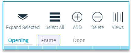 Help: Frames & Doors - Frames