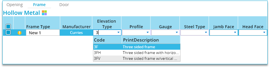 Help: Frames & Doors - Frames